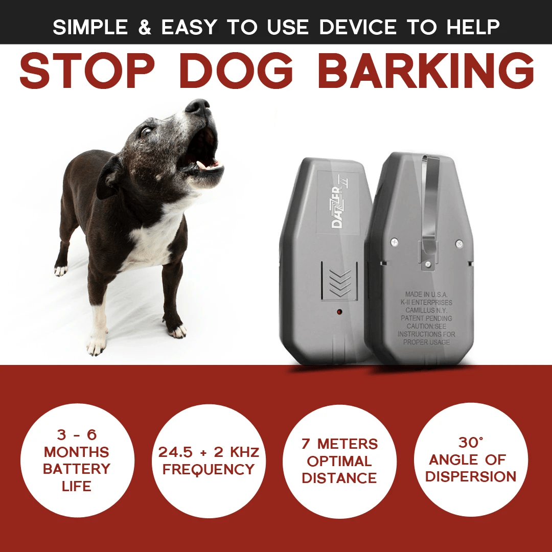 DAZER II™ Ultrasonic Dog Anti Barking Device – Aetertek Australia